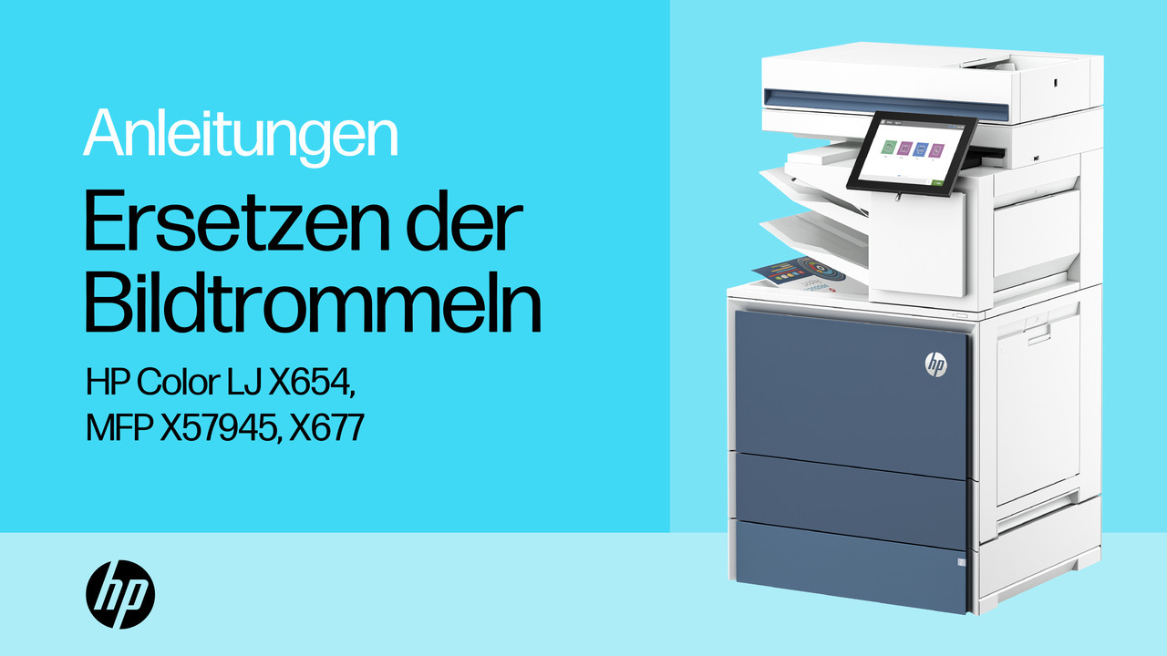 HP Color LaserJet Enterprise X654, X677 – Ausbau und Austausch ...
