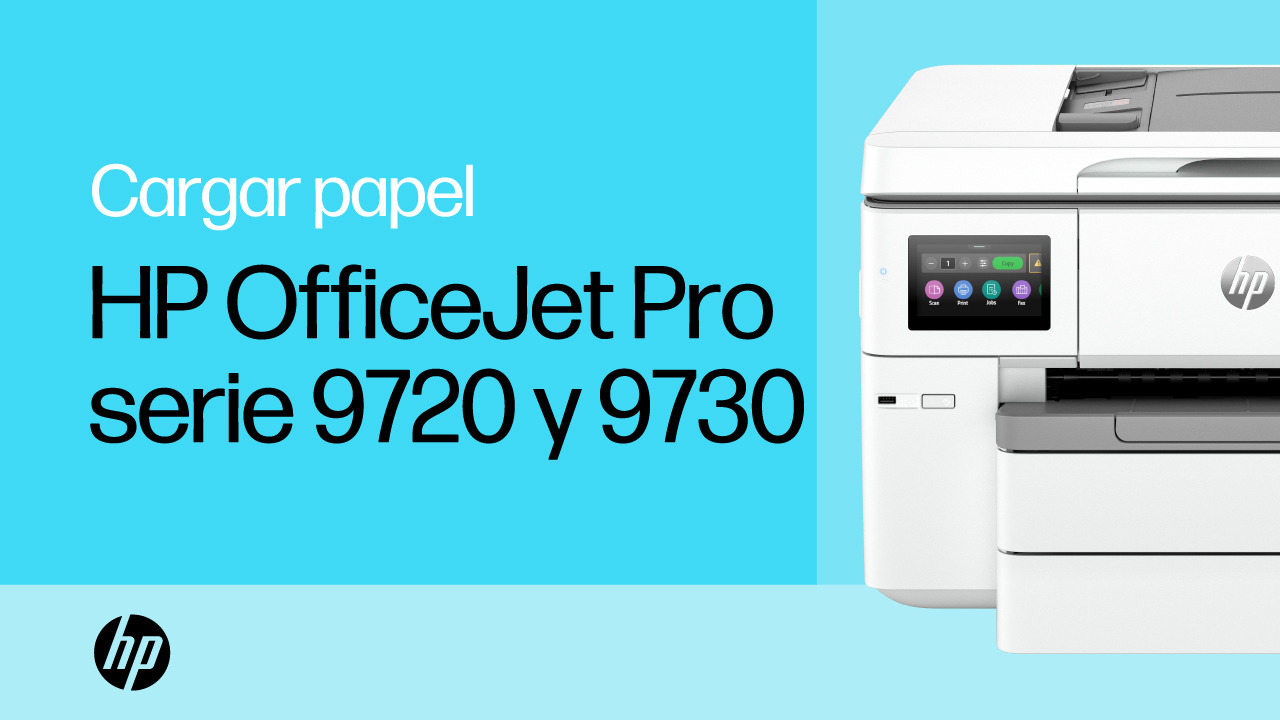 Impresora multifunción HP OfficeJet Pro 9730e, formato ancho ...