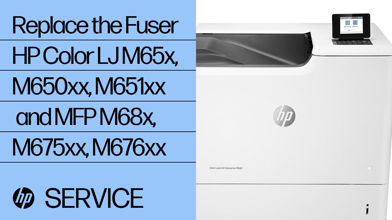 HP Color LaserJet Enterprise M652, M653, Managed E65050, E65060, E65150 ...