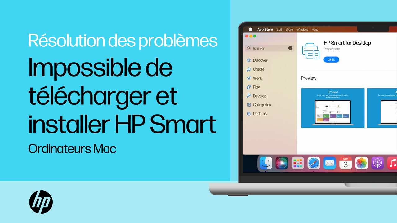 Impossible de télécharger et d'installer l'application d'imprimante HP Smart | undefined