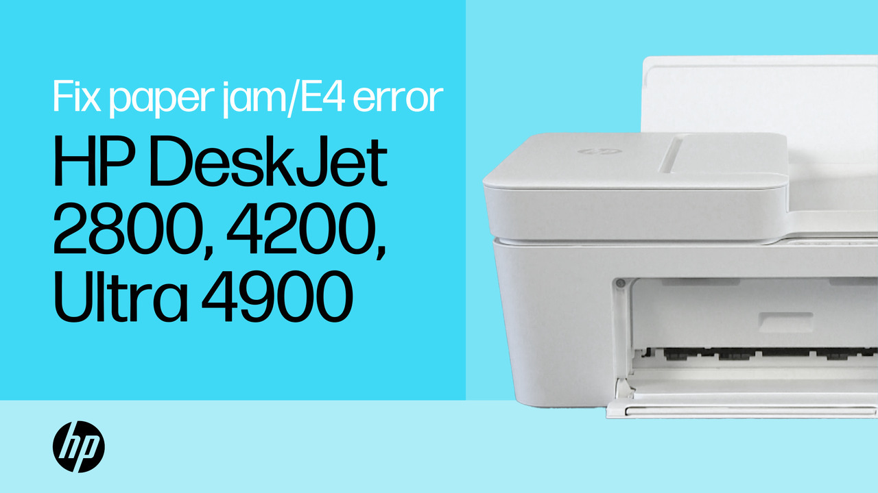 HP DeskJet 2800, 4200, 4900 Printers - Blinking lights and error codes ...