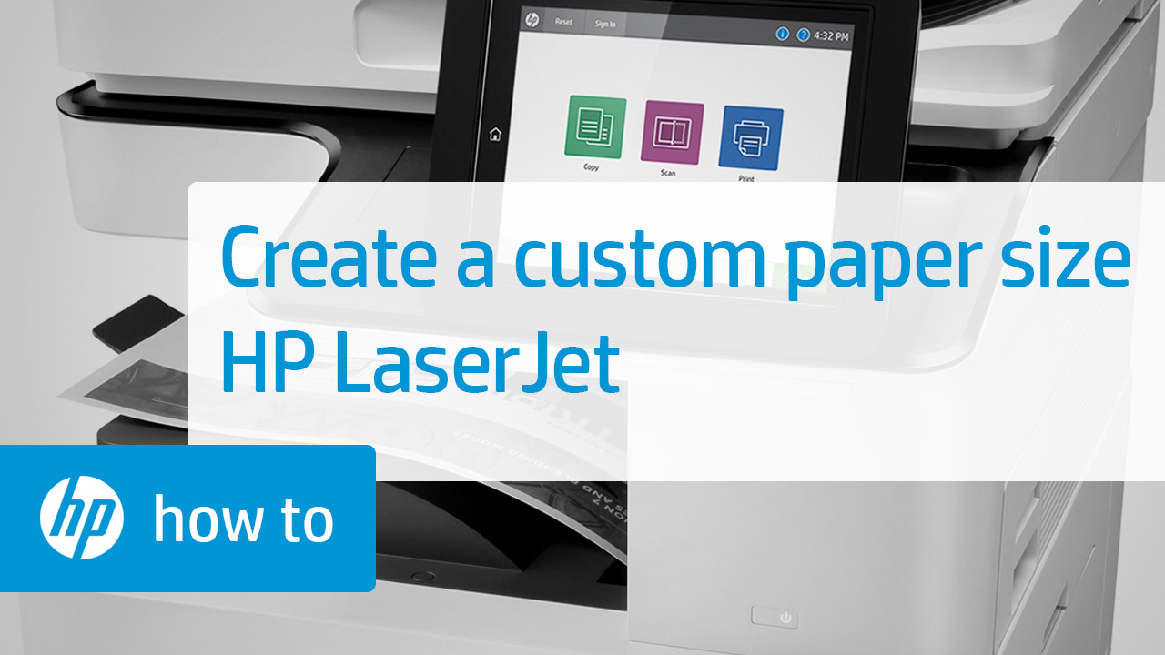 HP LaserJet、HP OfficeJet Enterprise、HP PageWide Enterprise - 选择纸张尺寸 ...