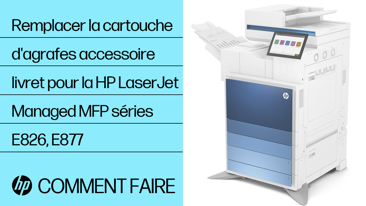 Imprimantes multifonctions HP LaserJet E786, E73130, E73135, E73140 ...