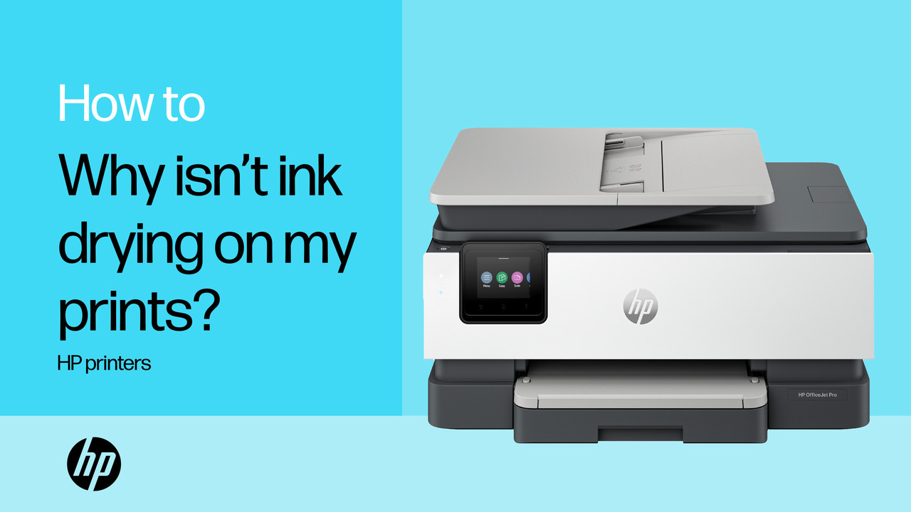 HP Printers - Ink not drying | HP® Support