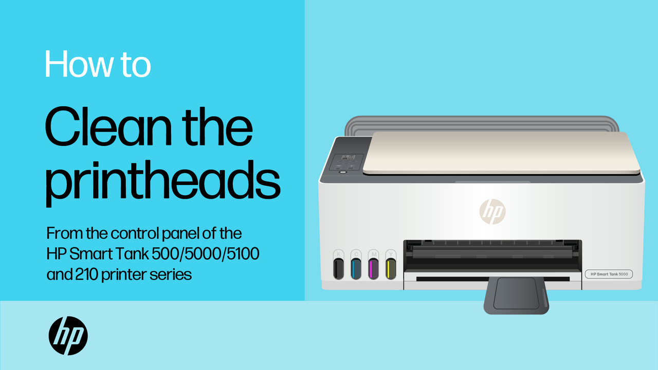 HP Smart Tank 210 and 500 series printers - Color or black ink not ...