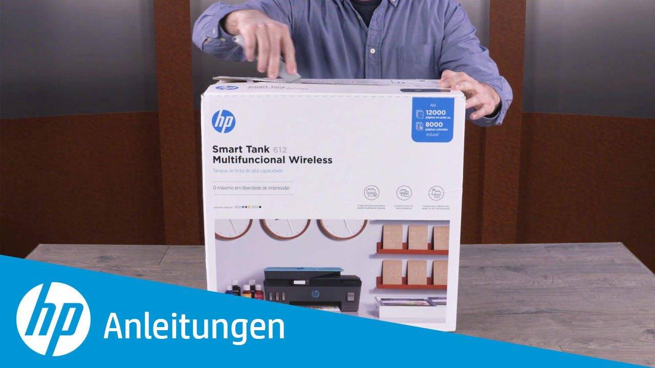 HP Smart Tank Plus 550 Wireless All-in-One Serie Einrichtung | HP® Support