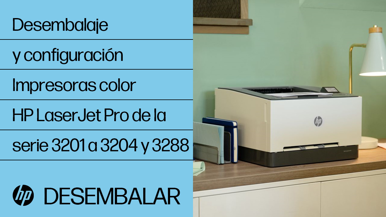 Impresora HP Color LaserJet Pro 3201dw : configuración | Soporte de HP®