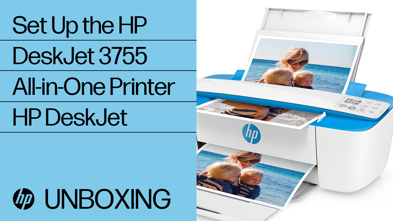 HP DeskJet 3755 All-in-One Printer Setup | HP® Support