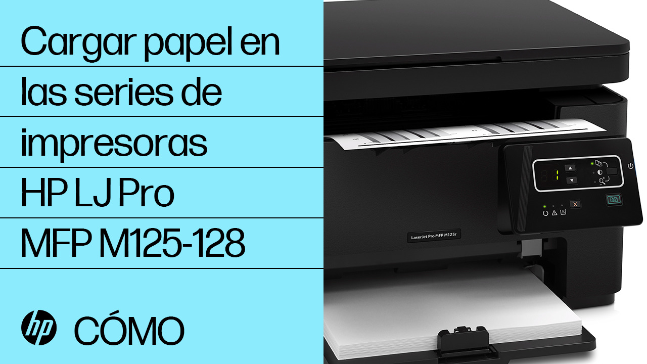 HP LaserJet Pro MFP serie /M125 : configuración | Soporte de HP®