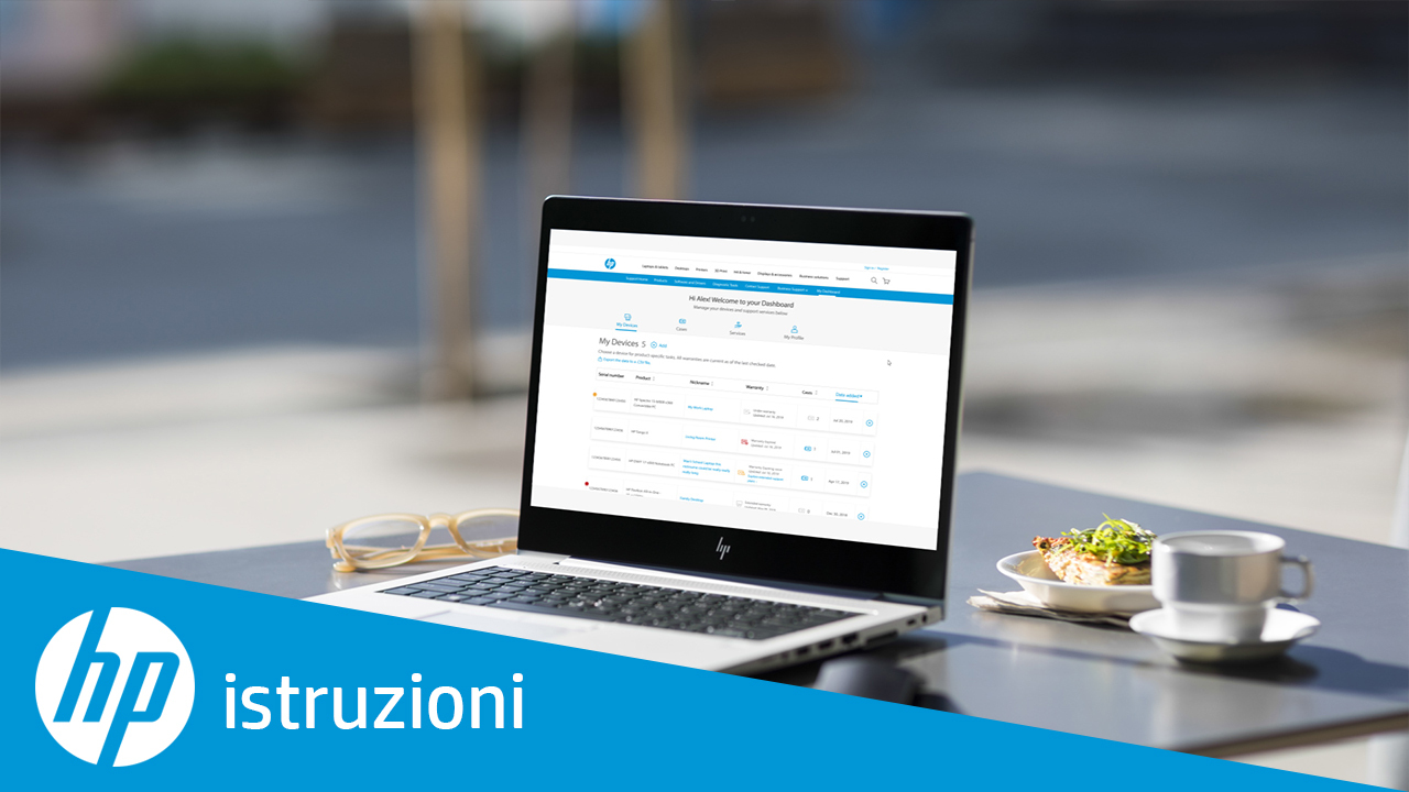 Creazione e gestione di un account HP o un account dell’applicazione HP | Assistenza HP®