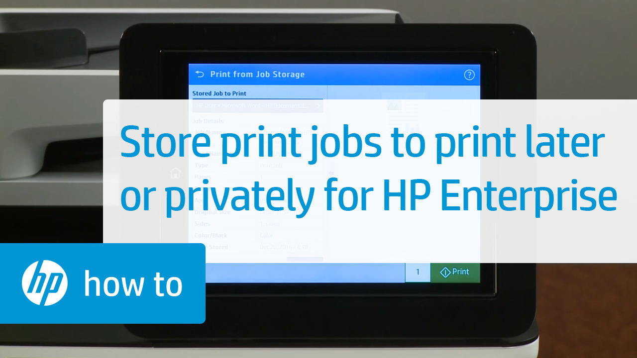 HP LaserJet Enterprise, HP OfficeJet Enterprise, HP PageWide Enterprise ...